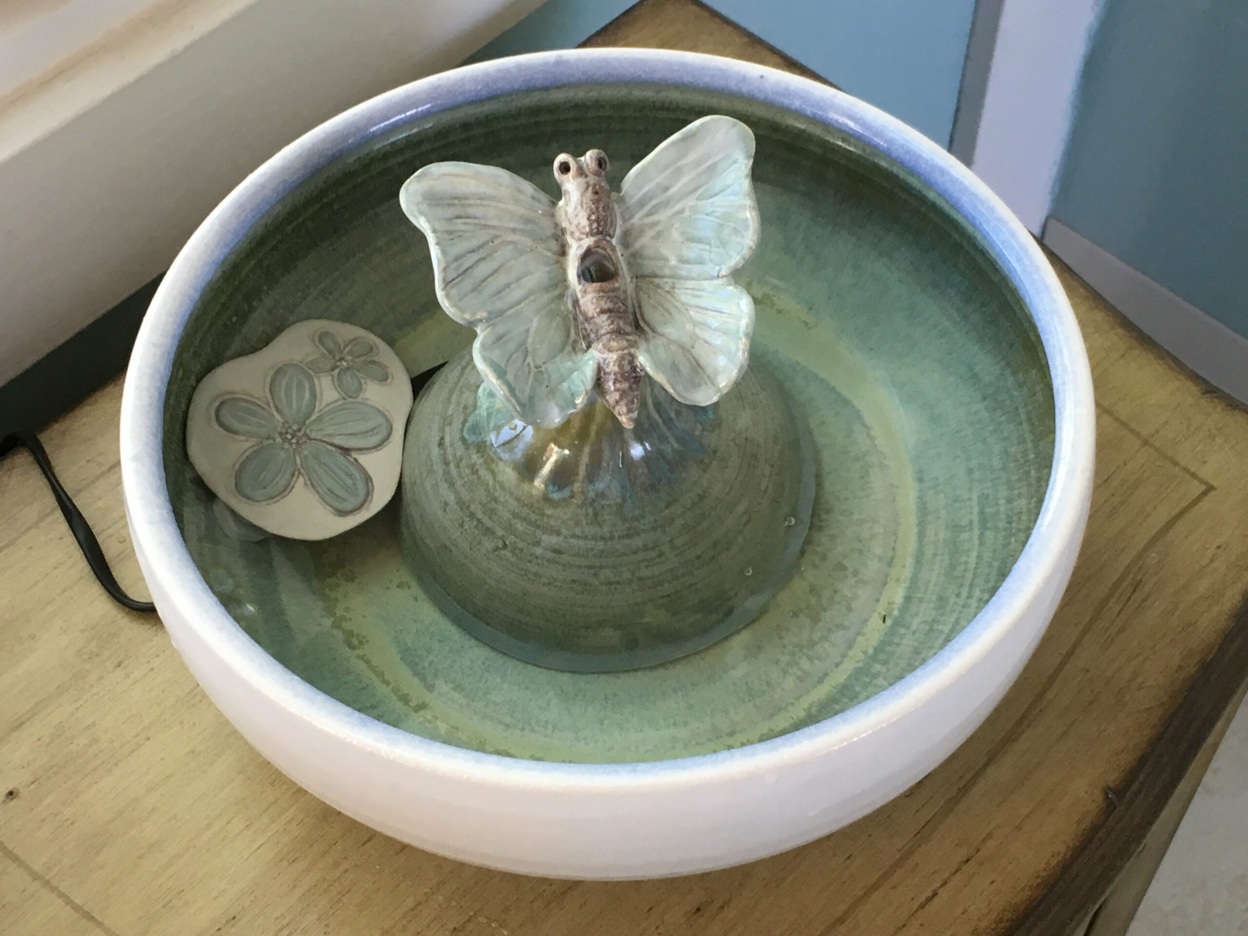 Butterfly Fountain - ThirstyCat Fountains