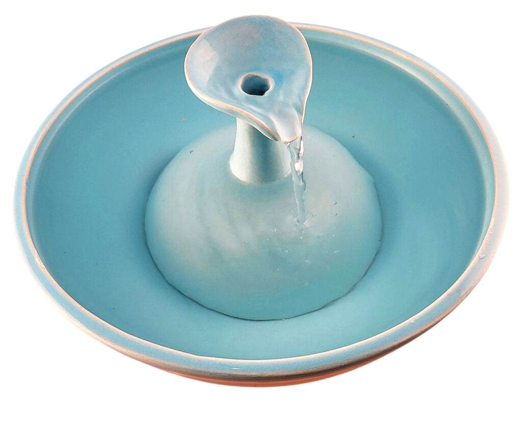 Cerulean Silk Enhanced Style Cat Water Fountain (13 Cup) - ThirstyCat ...