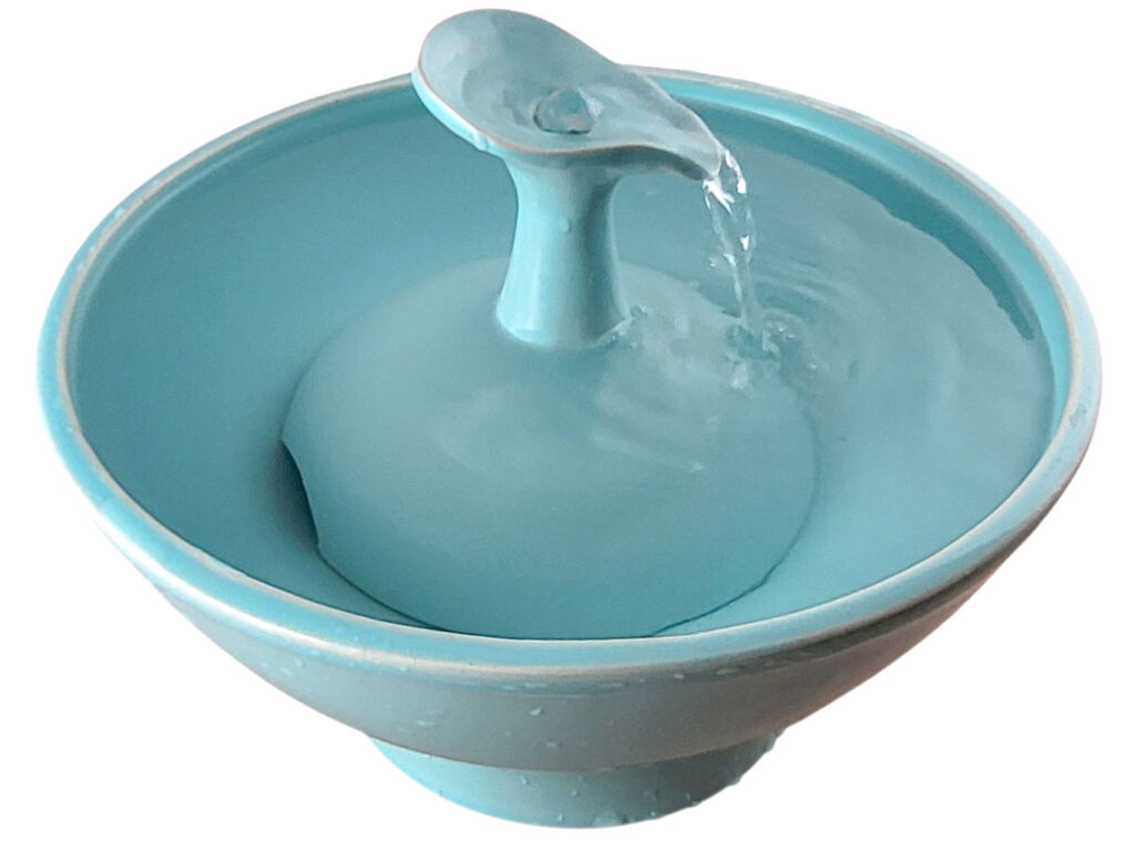 Cerulean Silk Enhanced Style Cat Water Fountain (13 Cup) - ThirstyCat ...